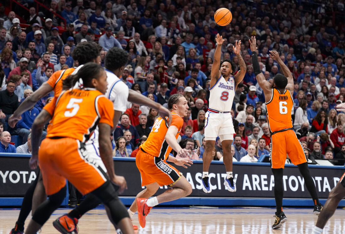 KU gets back on track by blowing out OSU 96-64 | News, Sports, Jobs ...